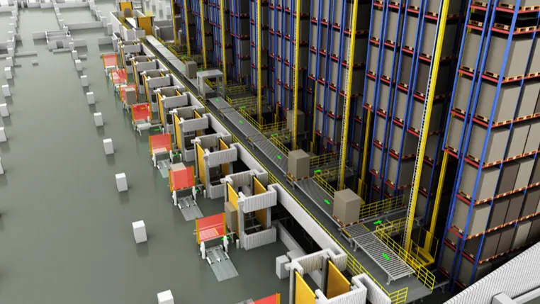 Prepared Food Industry Cold Storage Project—8 Double-Reach Stacker ...